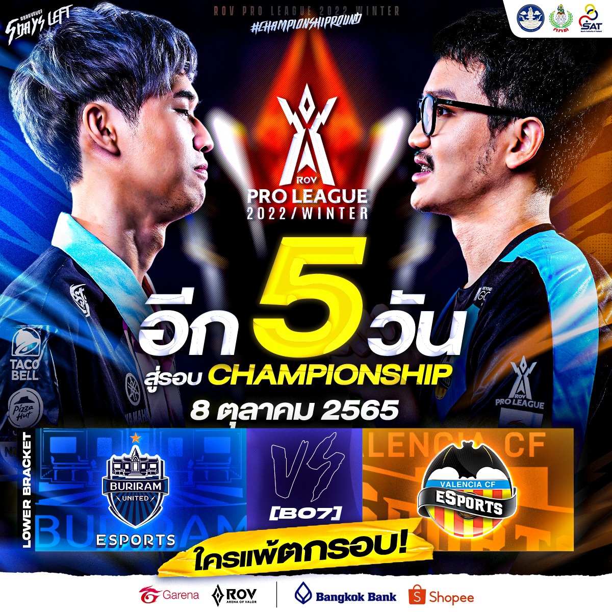Rov Pro League 2022 Winter สรุป 4 ทีมสุดท้ายที่ต้องไปฟัดกันต่อในรอบ